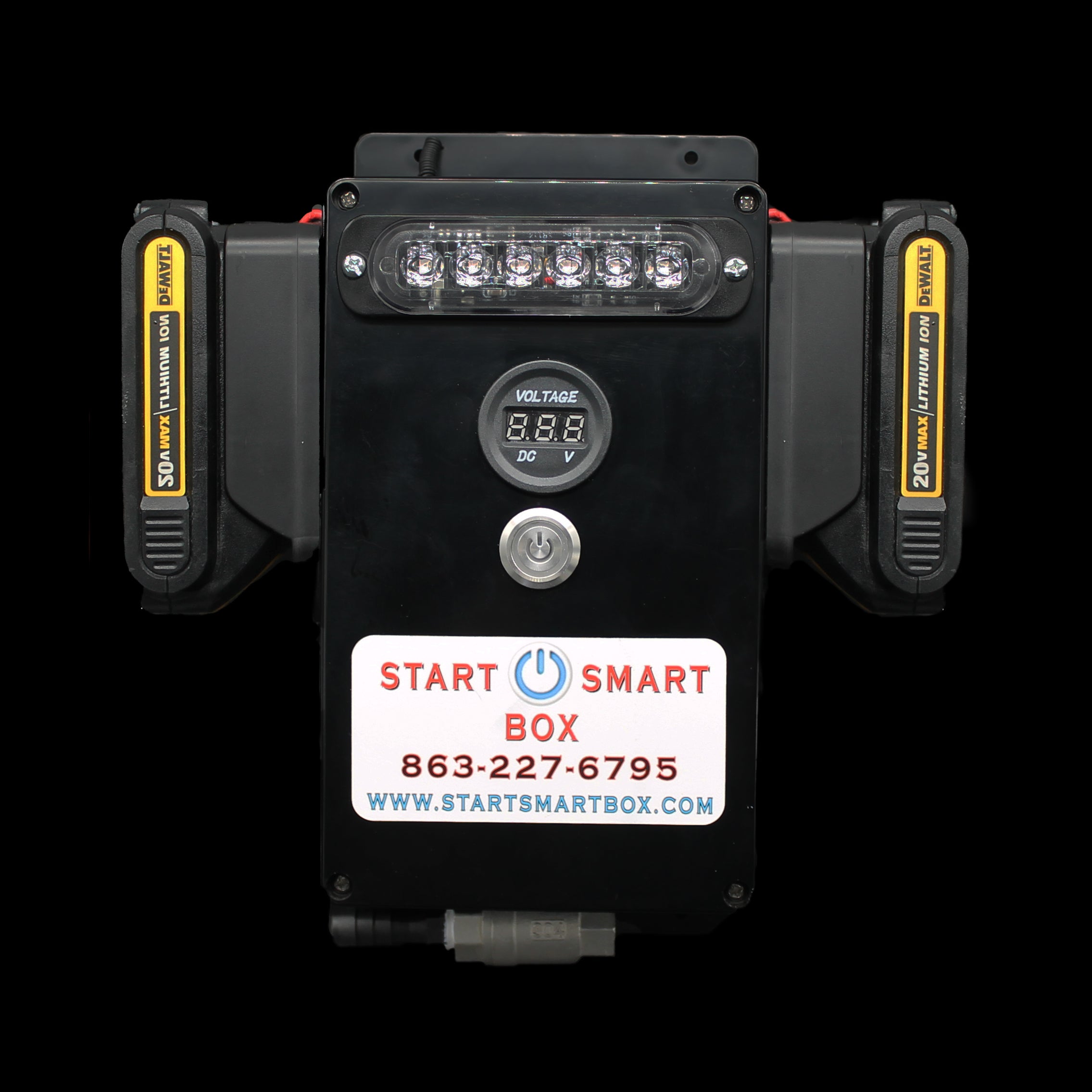 Remote Start for Downstream Injectors - PVC Ball Valve [Battery Operat ...